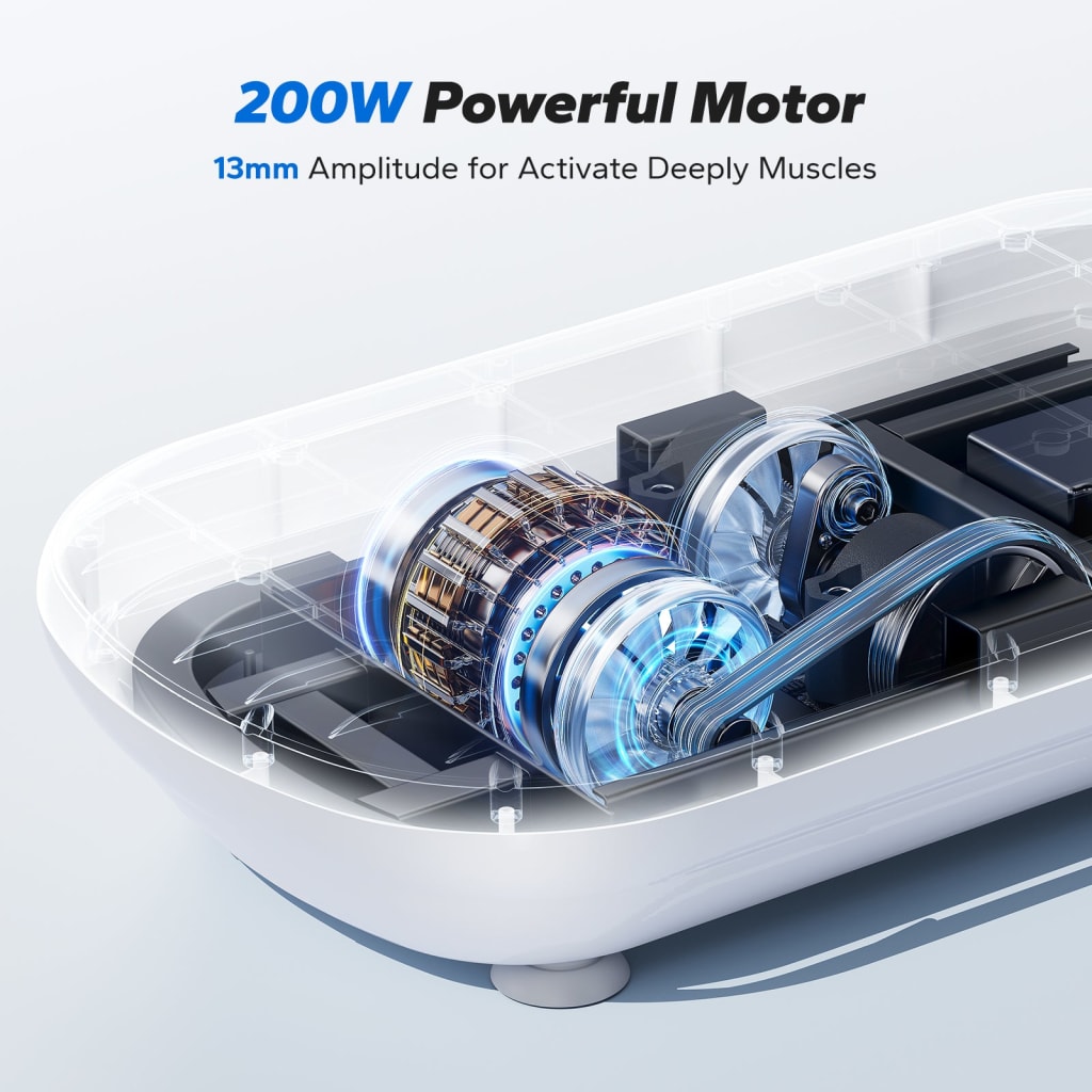 CV40 Curved 440 lbs High-Power Vibration Plate for Weight Loss – FitWavex